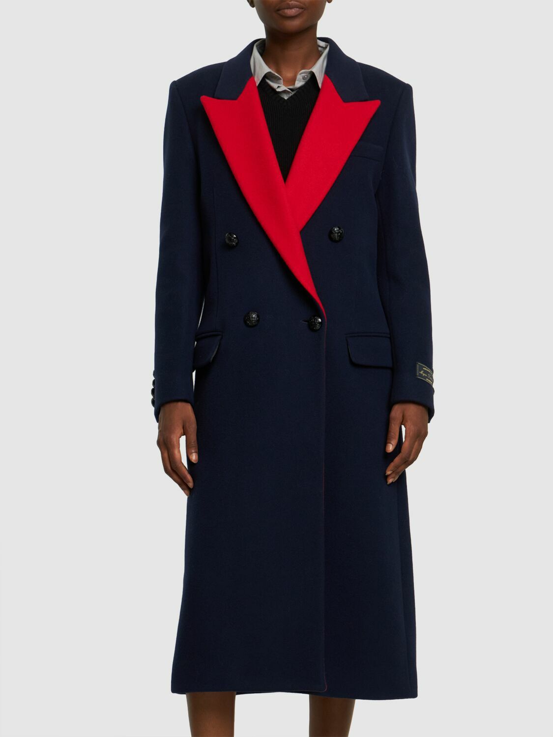 MSGM - Wool Blend Long Coat MSGM