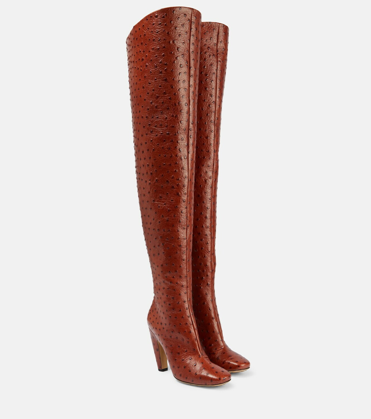 Bottega Veneta Canalazzo leather over-the-knee boots Bottega Veneta