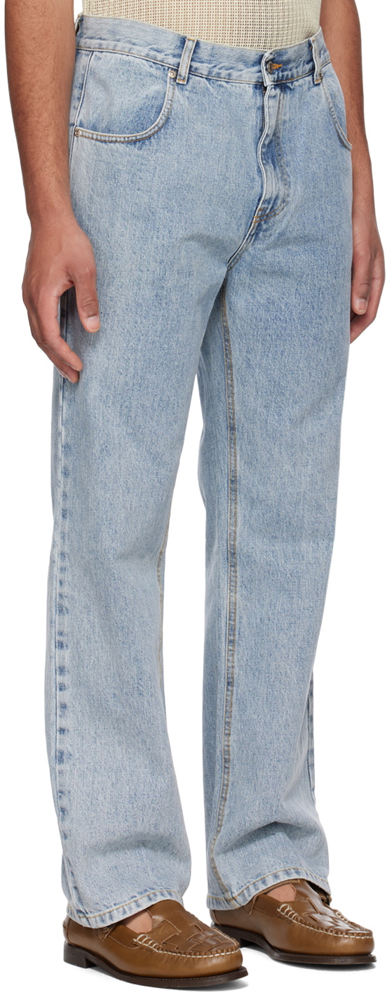 Second/Layer Blue 'El Rico' Jeans Second/Layer