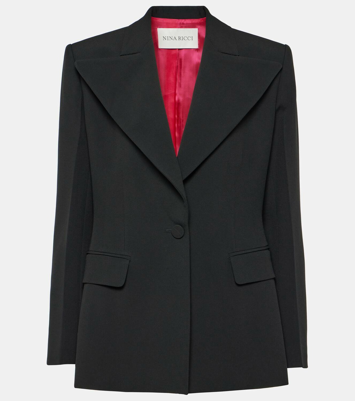 Nina Ricci Single-breasted cady blazer Nina Ricci