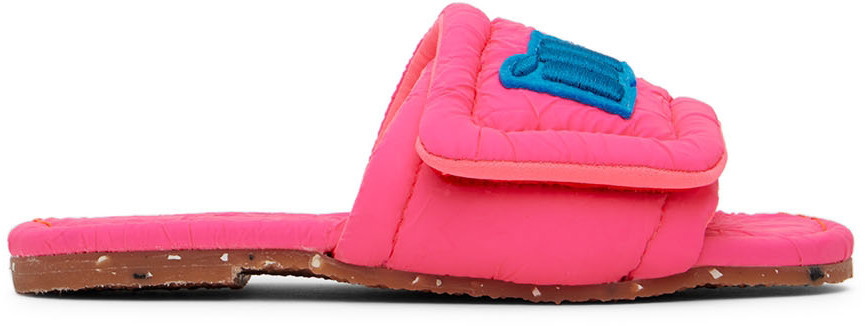 Maison Mangostan Kids Pink Sandia Slides Maison Mangostan