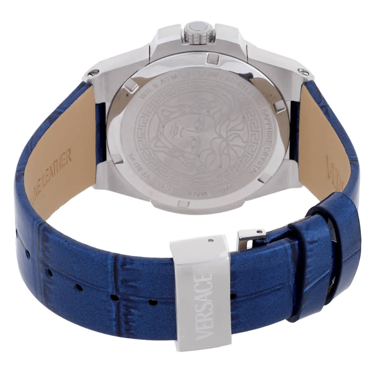 Versace Hera Quartz Blue Dial Ladies Watch VE8D00124 Versace
