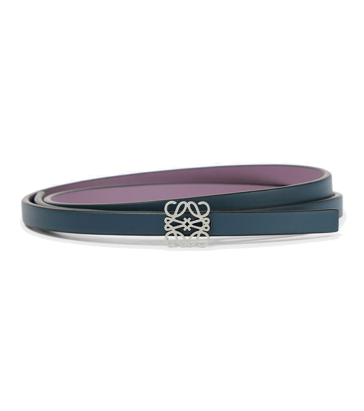 Loewe - Reversible Anagram leather belt Loewe