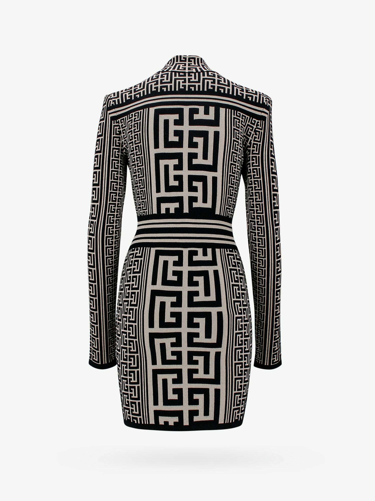 Balmain Dress Beige Womens Balmain