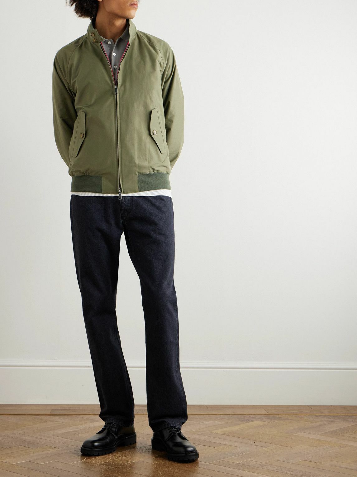 Baracuta - G9 Shell Harrington Jacket - Green Baracuta
