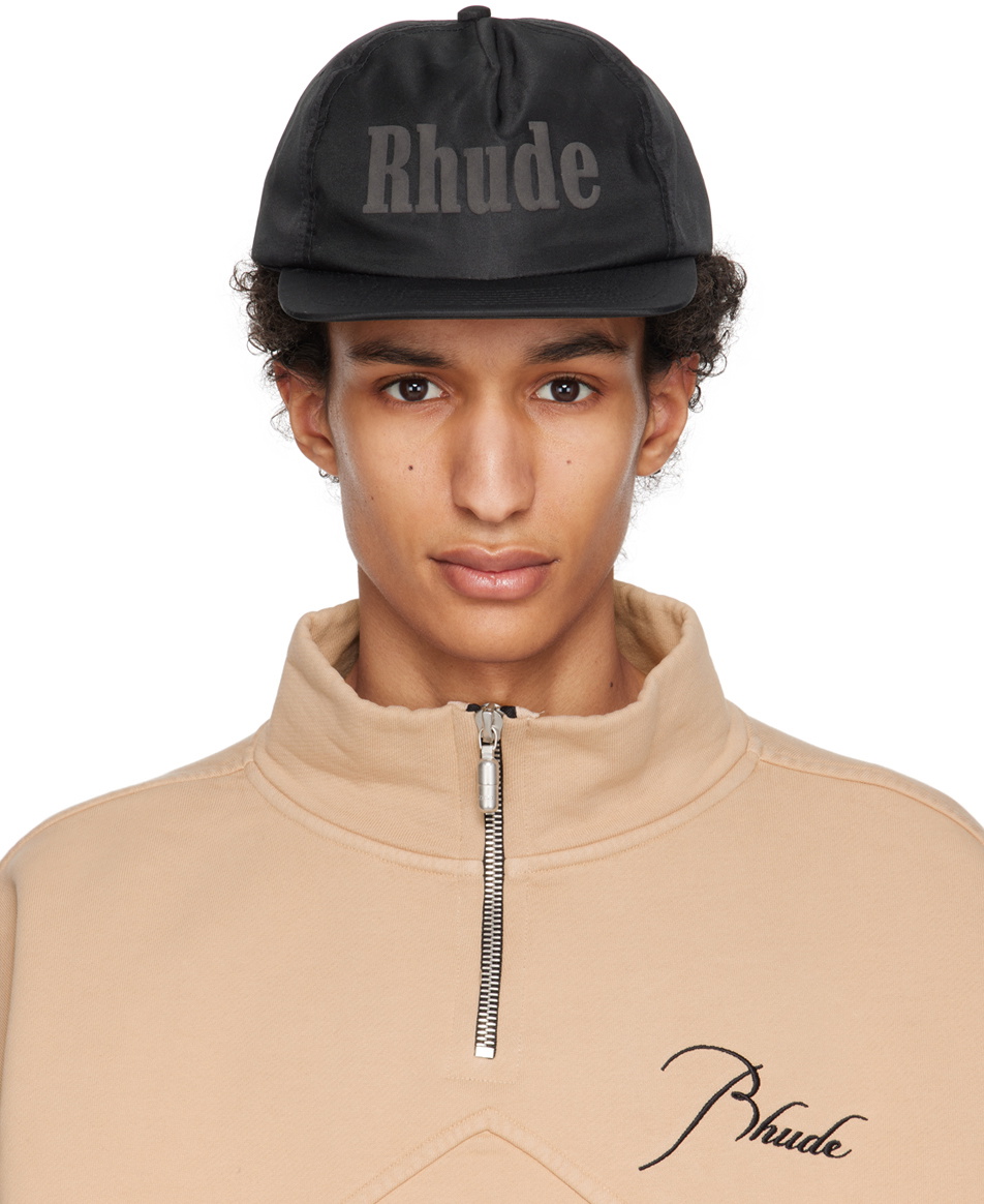 Rhude Black Logo Cap Rhude