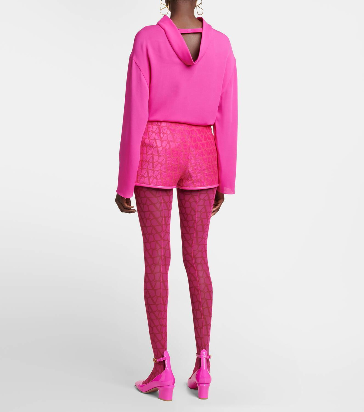 Valentino Toile Iconographe tights Valentino