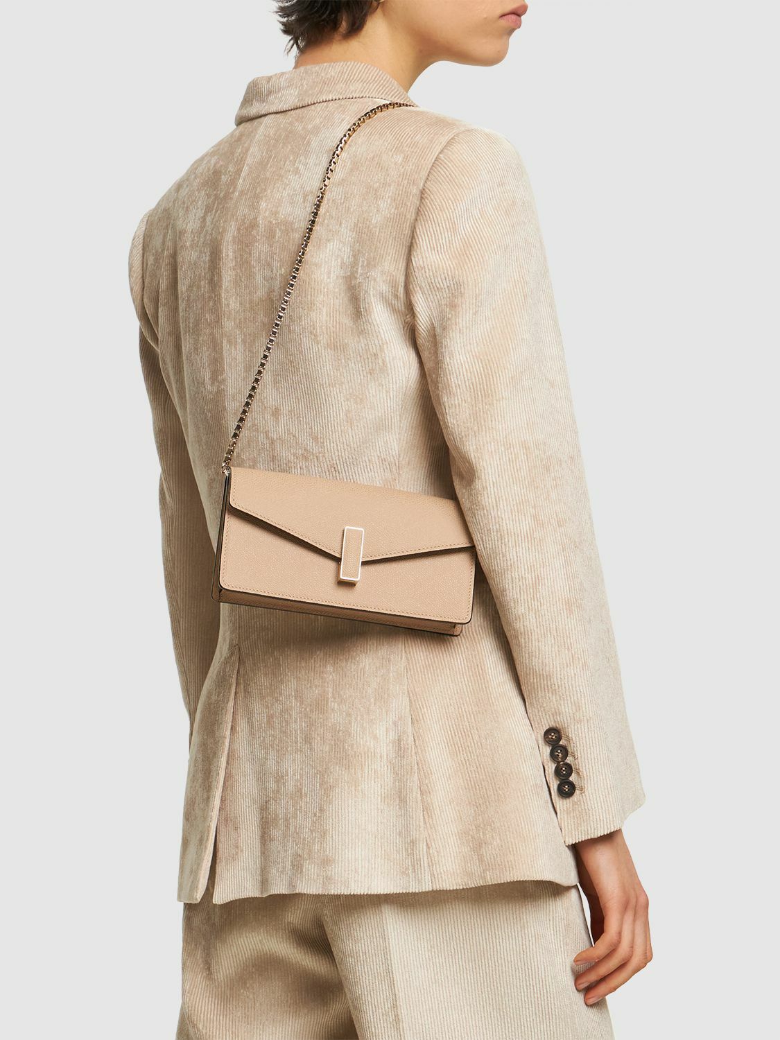 VALEXTRA - New Iside Clutch W/chain Valextra