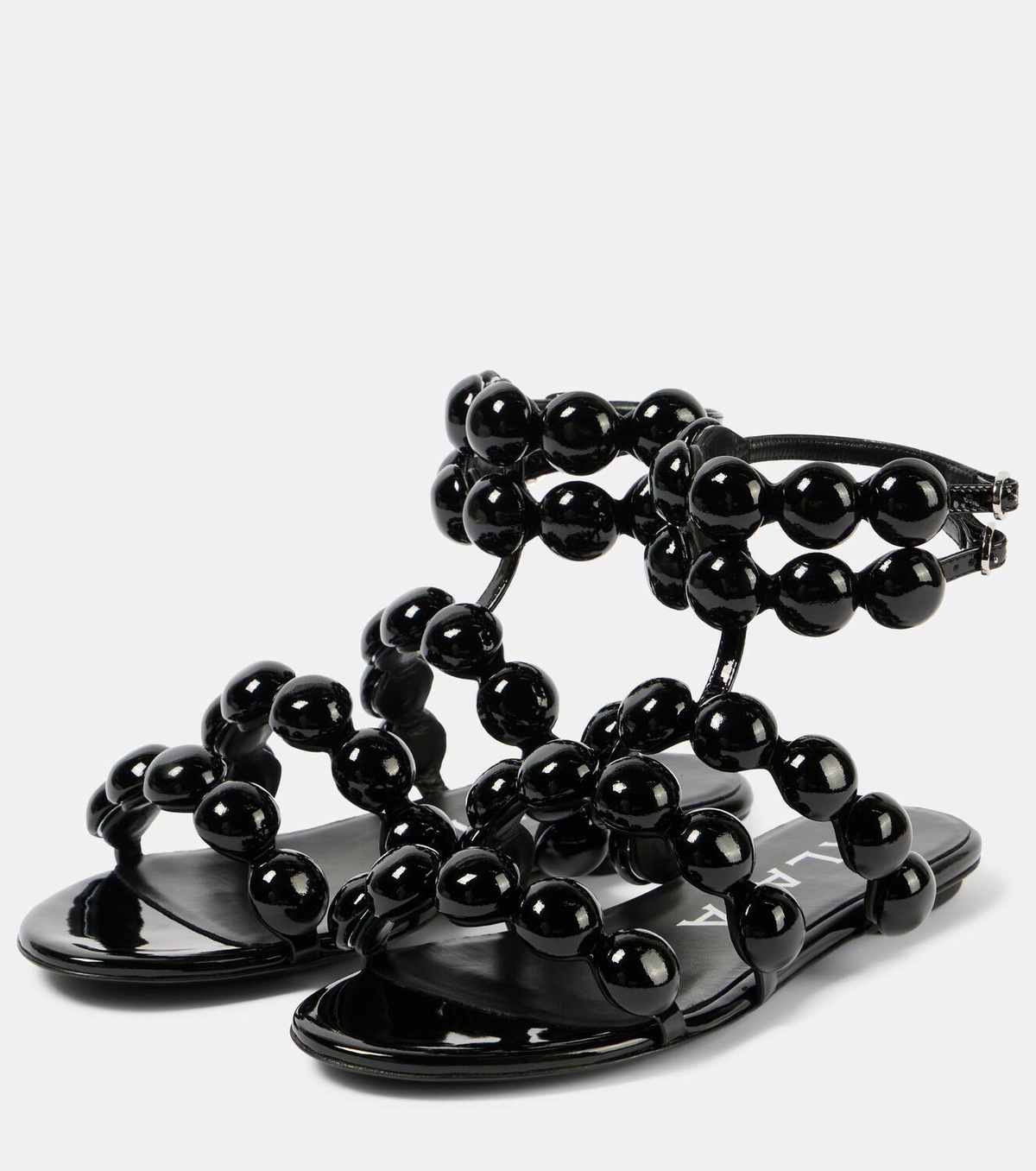 Alaïa Sphere leather sandals ALAÏA