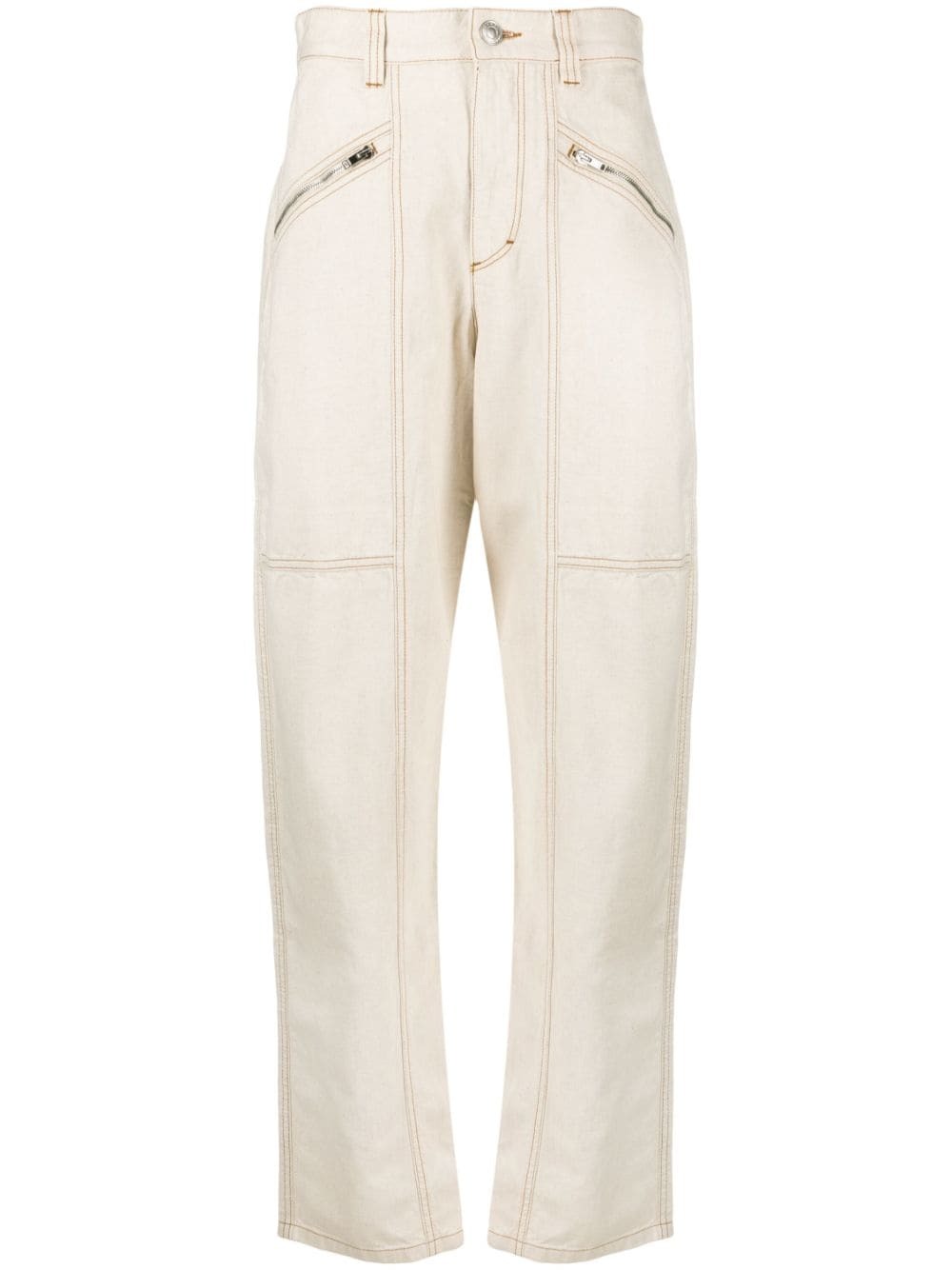 ISABEL MARANT - Fanny Denim Cotton Jeans Isabel Marant