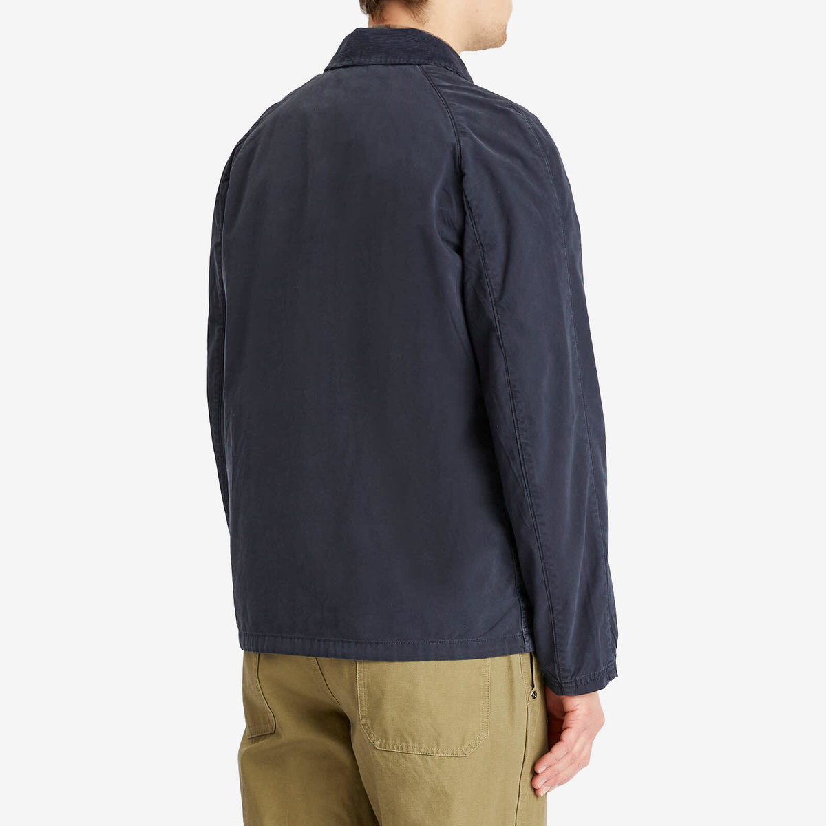 Barbour Men's Utility Casual Chore Jacket in Navy Barbour