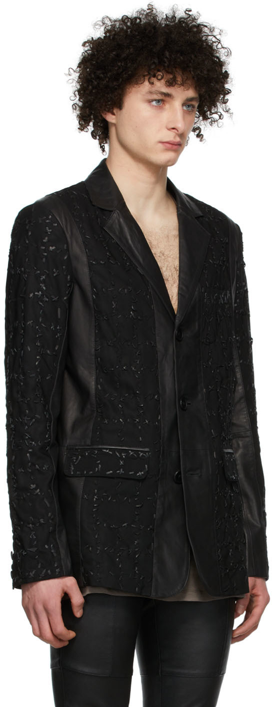 FREI-MUT Black Fame Leather Jacket FREI-MUT