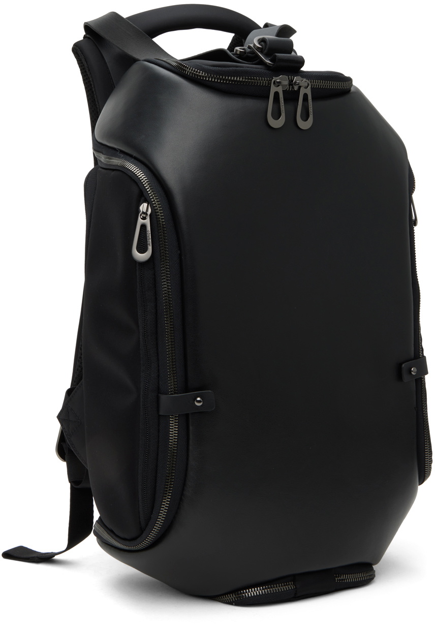 Côte&Ciel Black Avon Leather Backpack Cote & Ciel