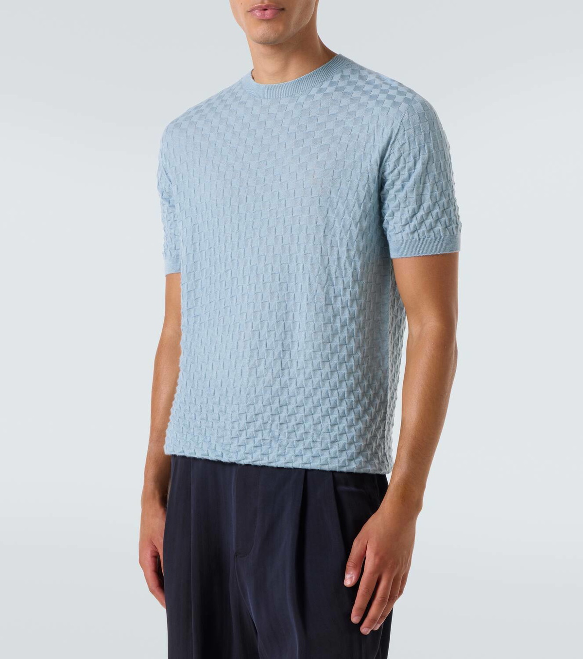 Giorgio Armani Cashmere and silk sweater Giorgio Armani