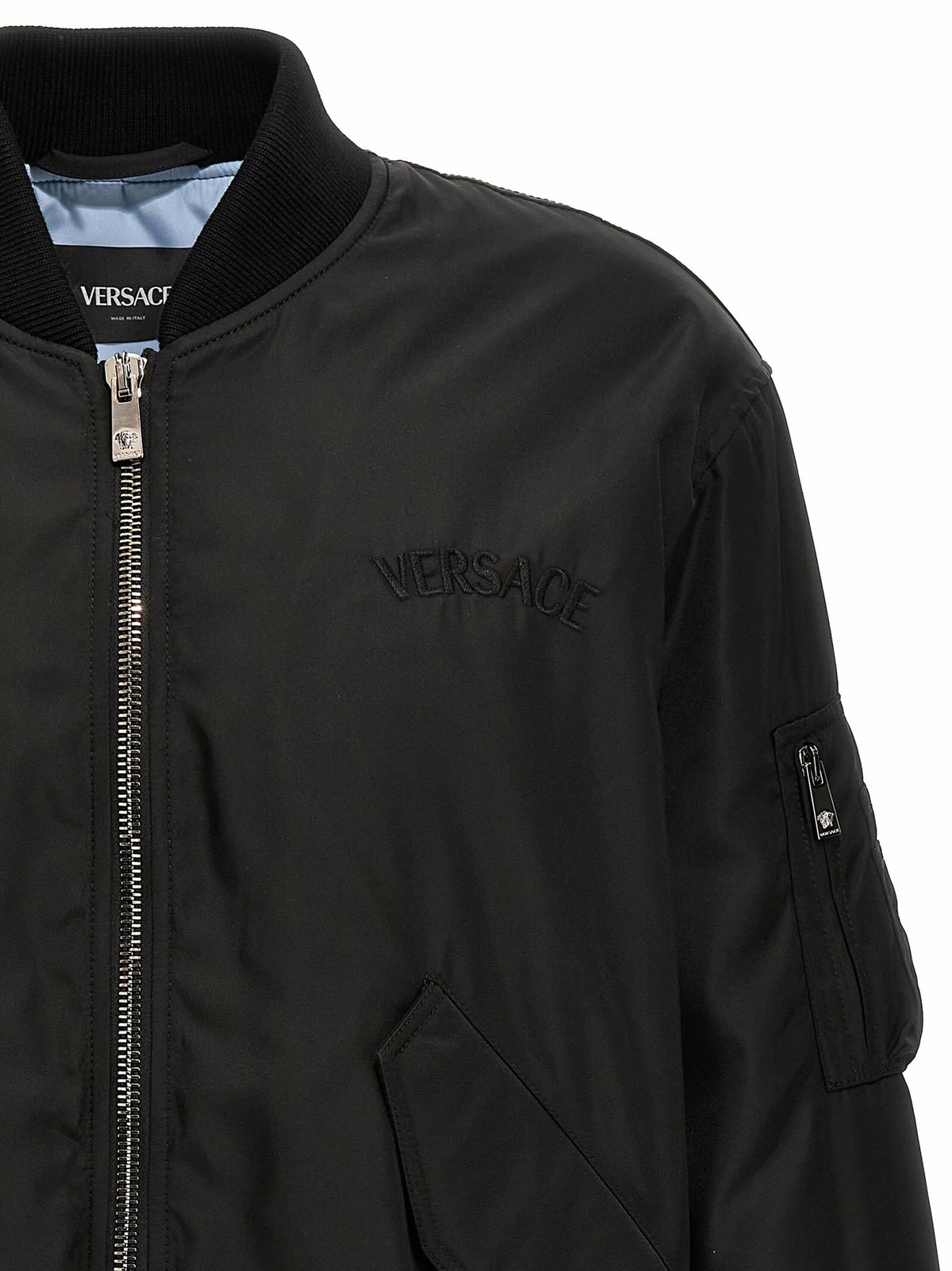 Versace Logo Bomber Jacket Versace