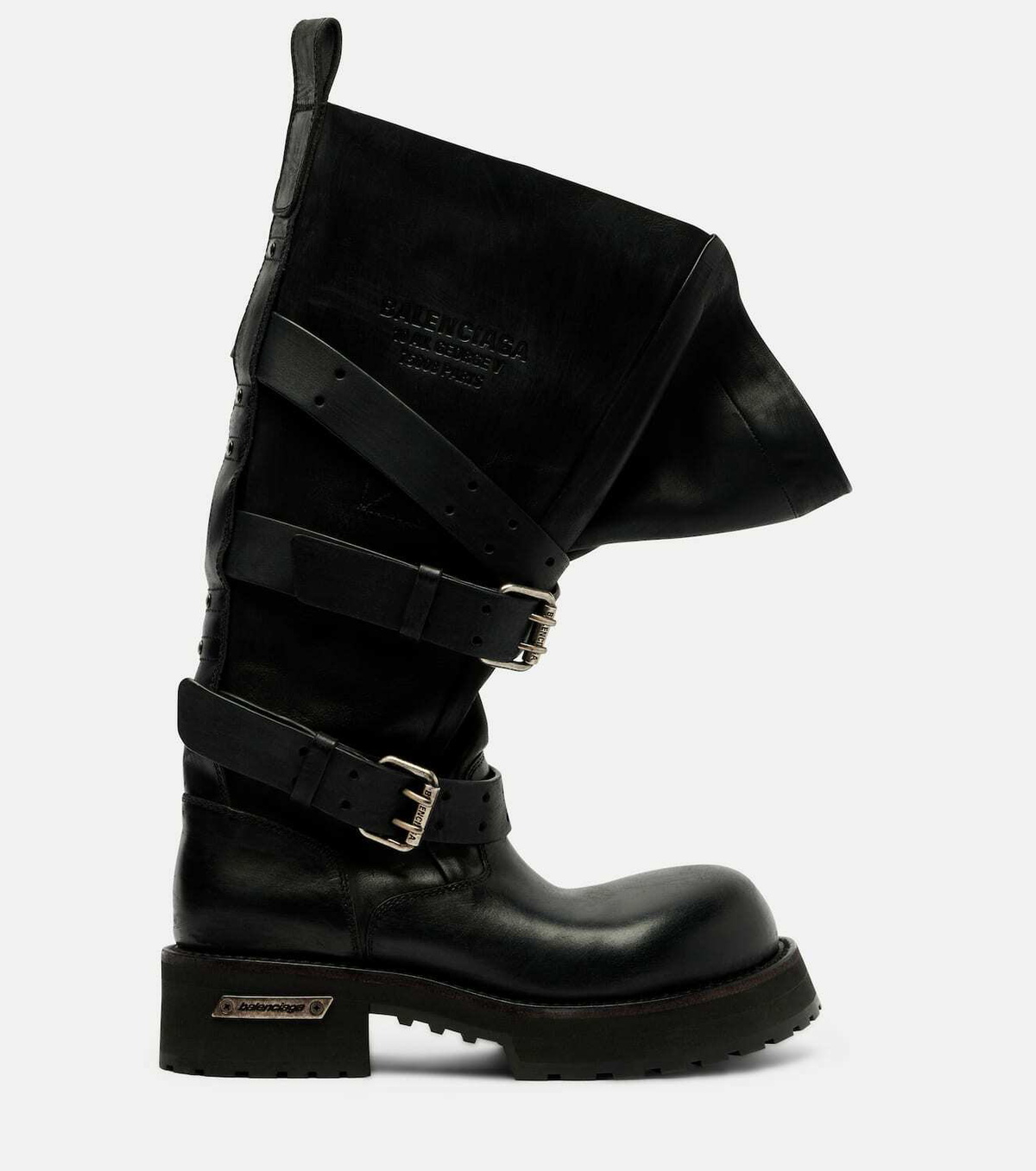 Balenciaga Venom leather combat boots Balenciaga