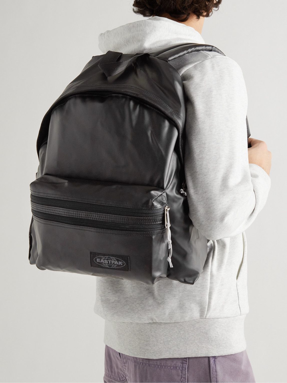 Eastpak - Logo-Appliquéd Coated-Canvas Backpack Eastpak