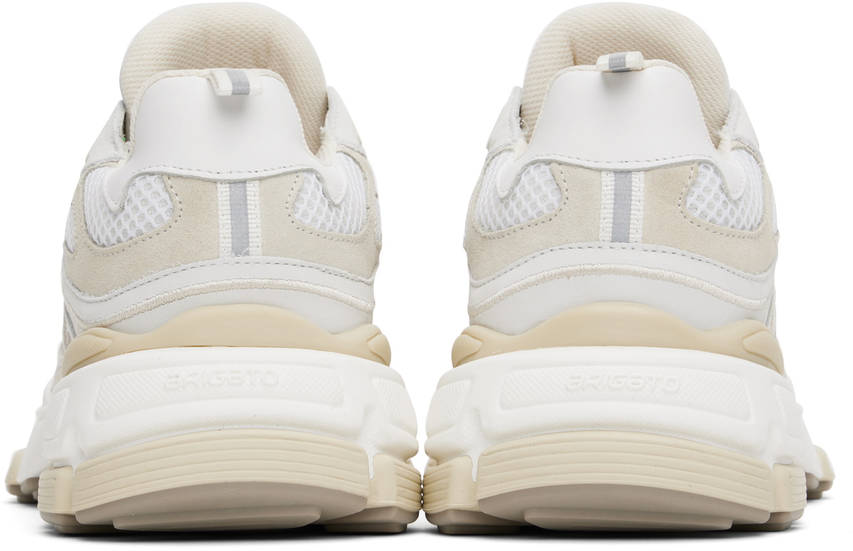 Axel Arigato White & Beige Sphere Runner Sneakers Axel Arigato