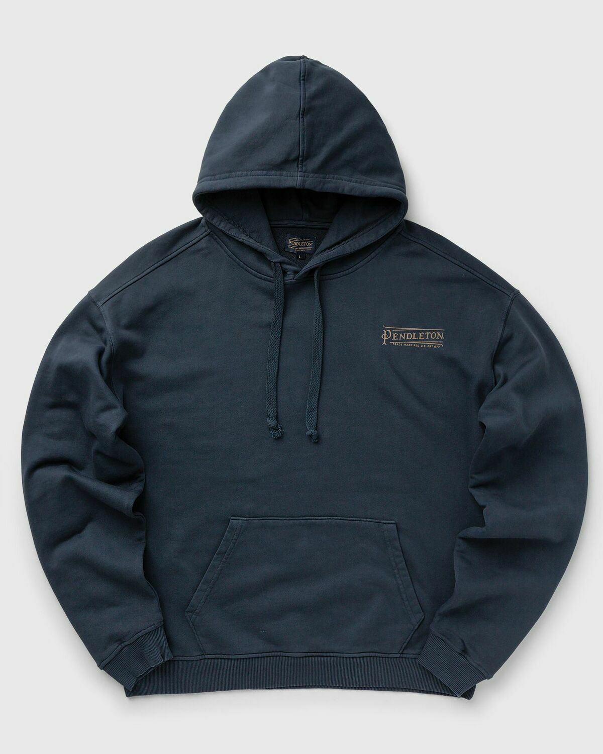 Pendleton Trade Mark Hoodie Blue Hoodies Pendleton