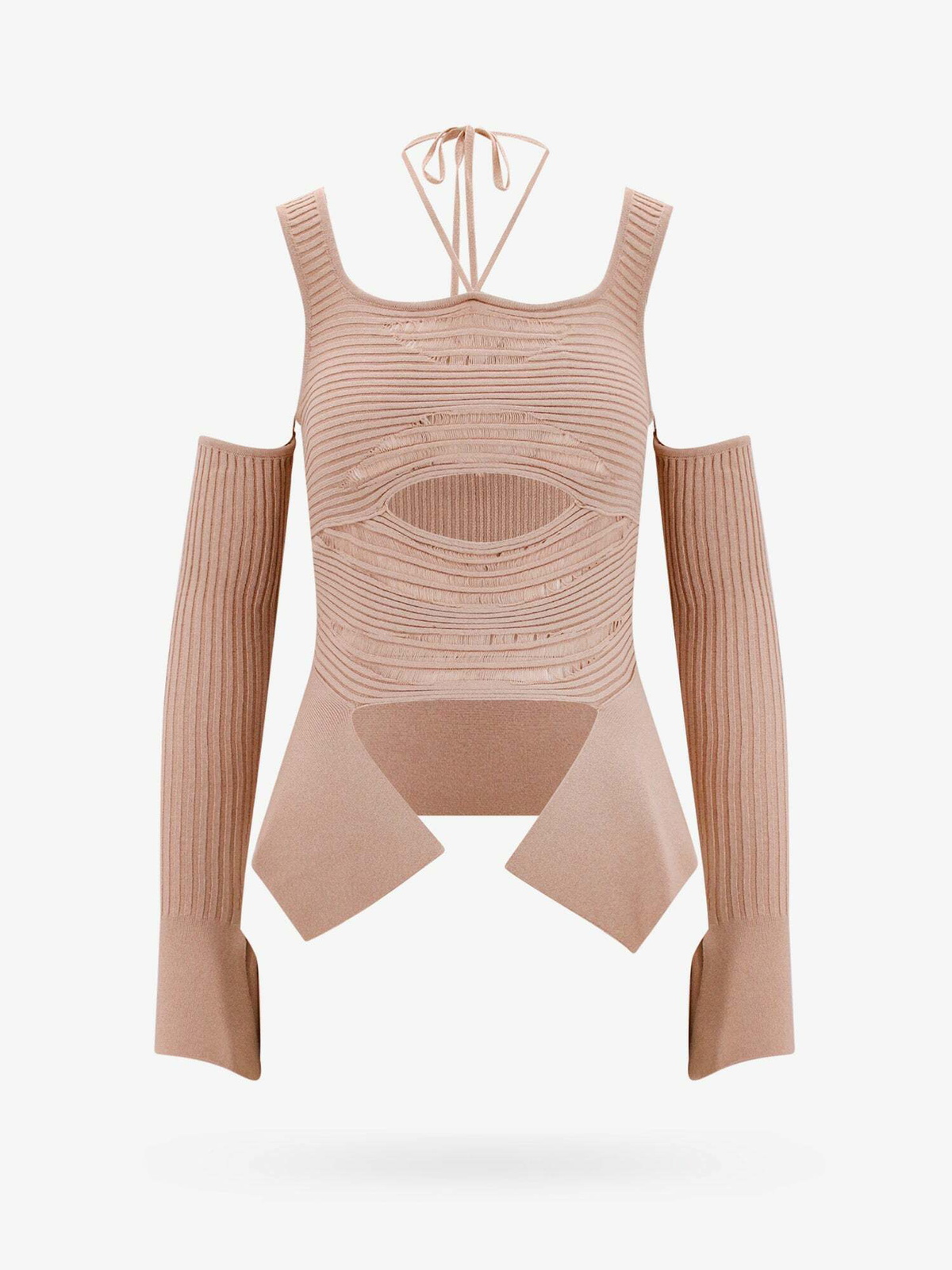 Andrea Adamo Top Beige Womens Andrea Adamo