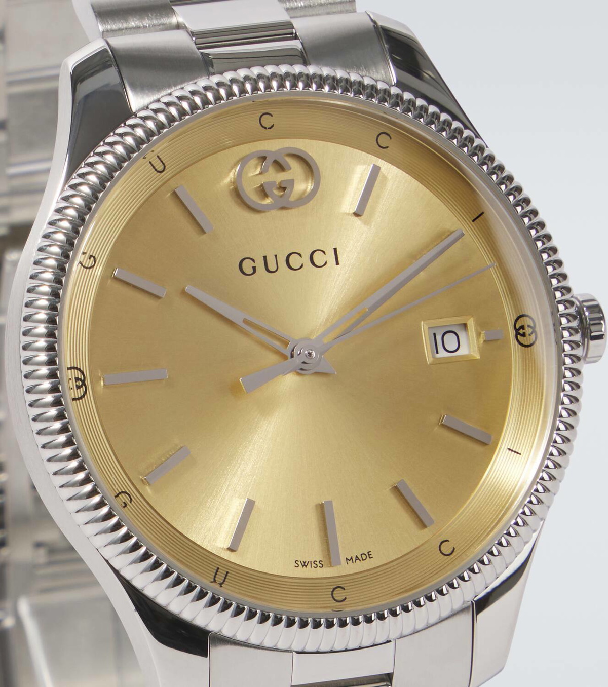 Gucci G-Timeless 38mm stainless steel watch Gucci