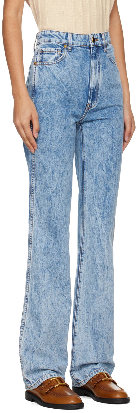 KHAITE Blue Danielle Jeans Khaite
