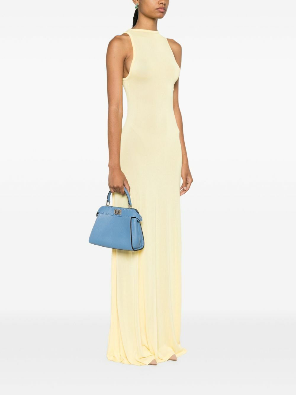 FENDI - Peekaboo Mini Leather Handbag Fendi