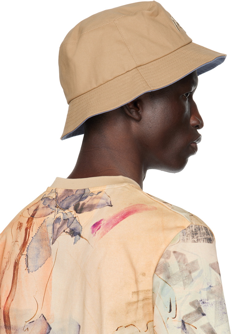 Paul Smith Beige Shadow Bucket Hat Paul Smith