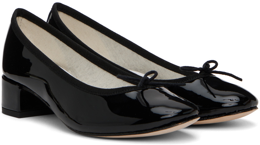 Repetto Black Camille Ballerina Heels Repetto