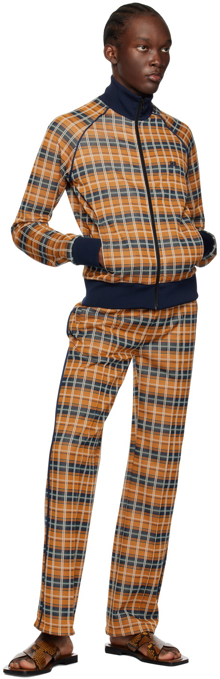 Wales Bonner Brown Snake-Embossed Sandals Wales Bonner