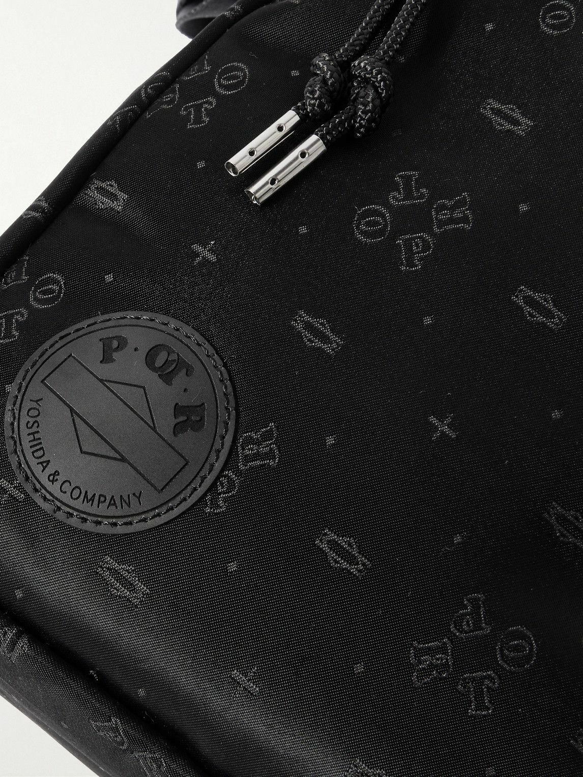 Porter-Yoshida and Co - POTR Logo-Appliquéd Nylon-Jacquard Messenger ...