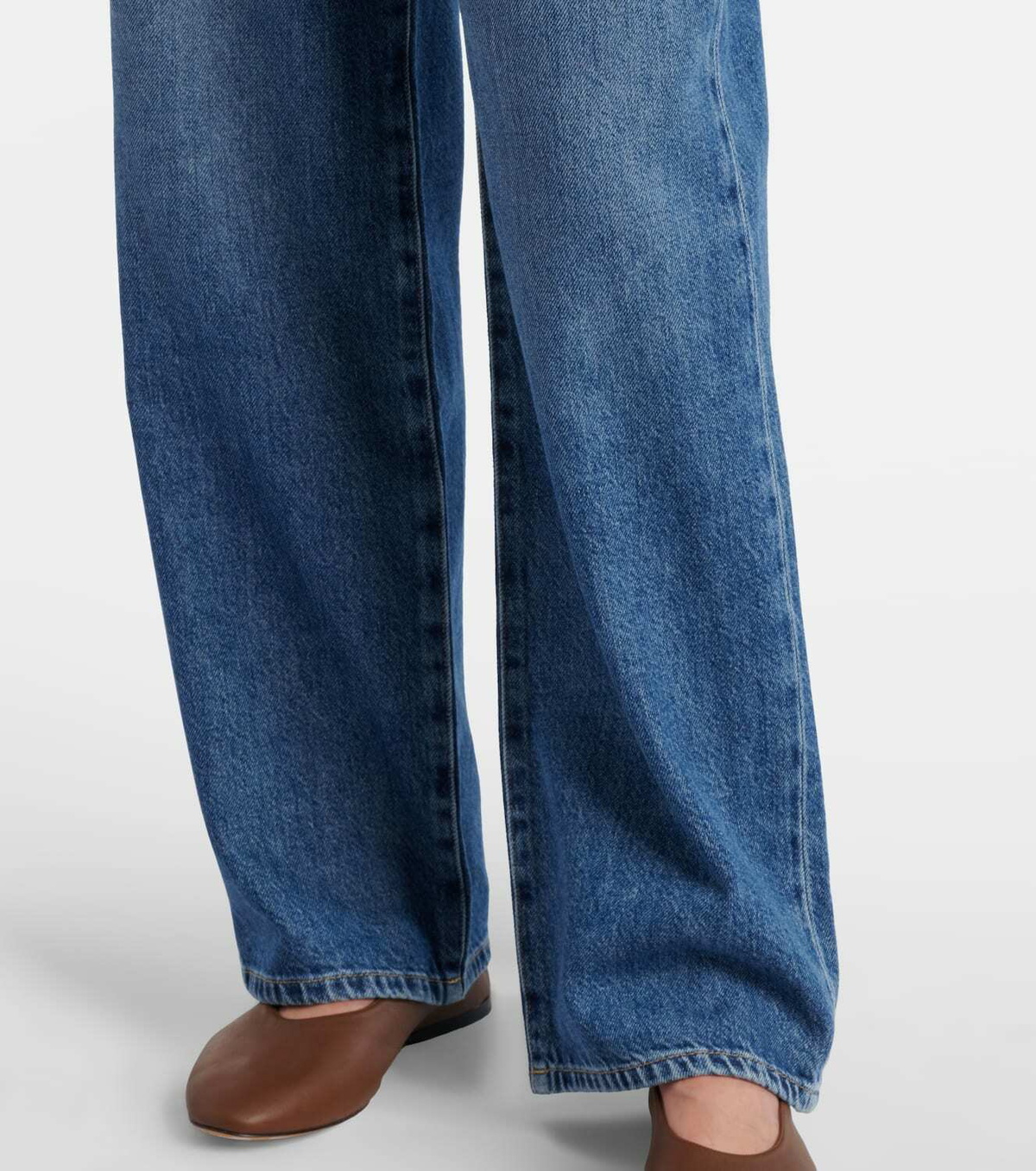AG Jeans Kora mid-rise wide-leg jeans AG Jeans