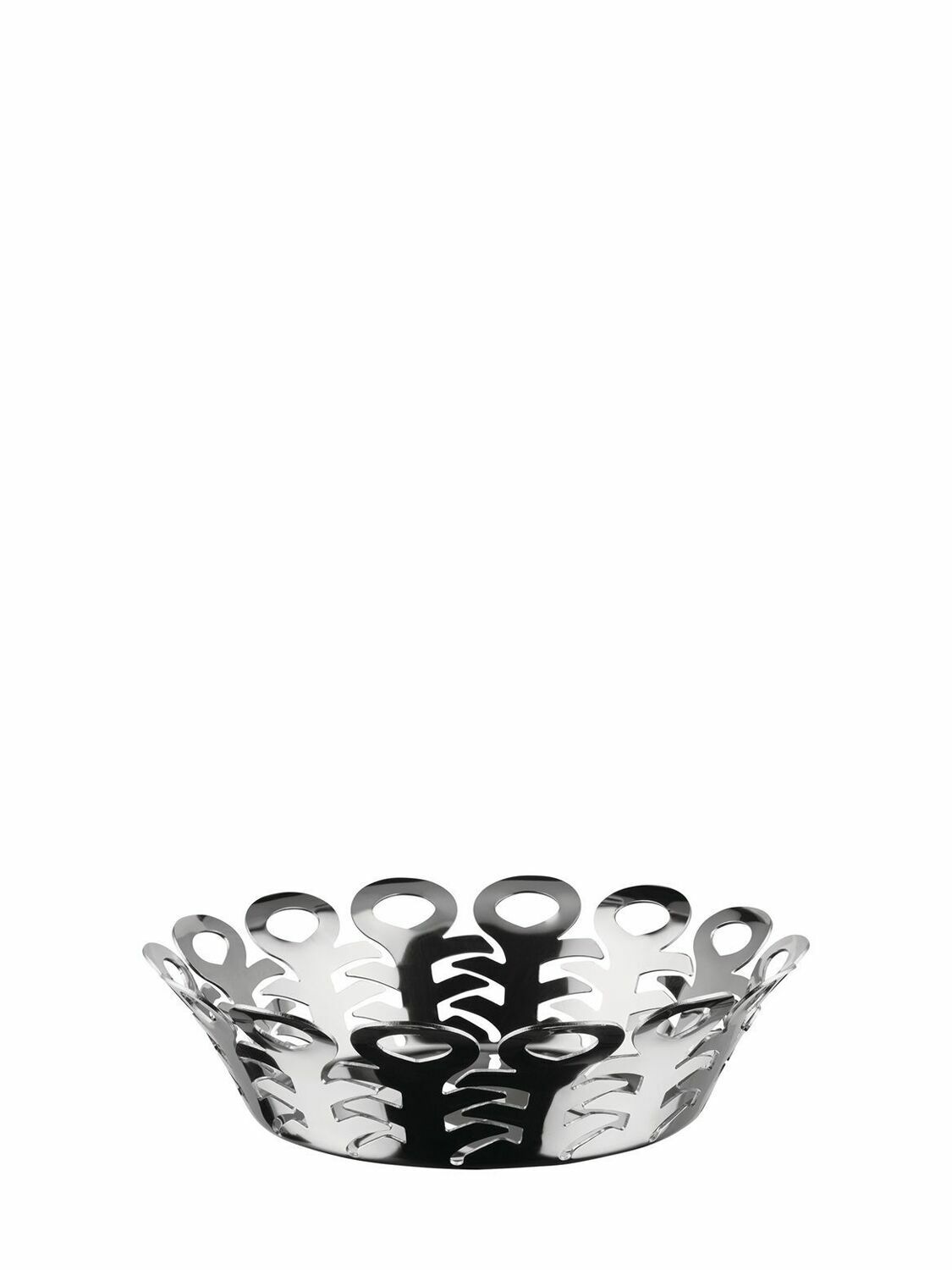 ALESSI Vimini Steel Fruit Basket Alessi