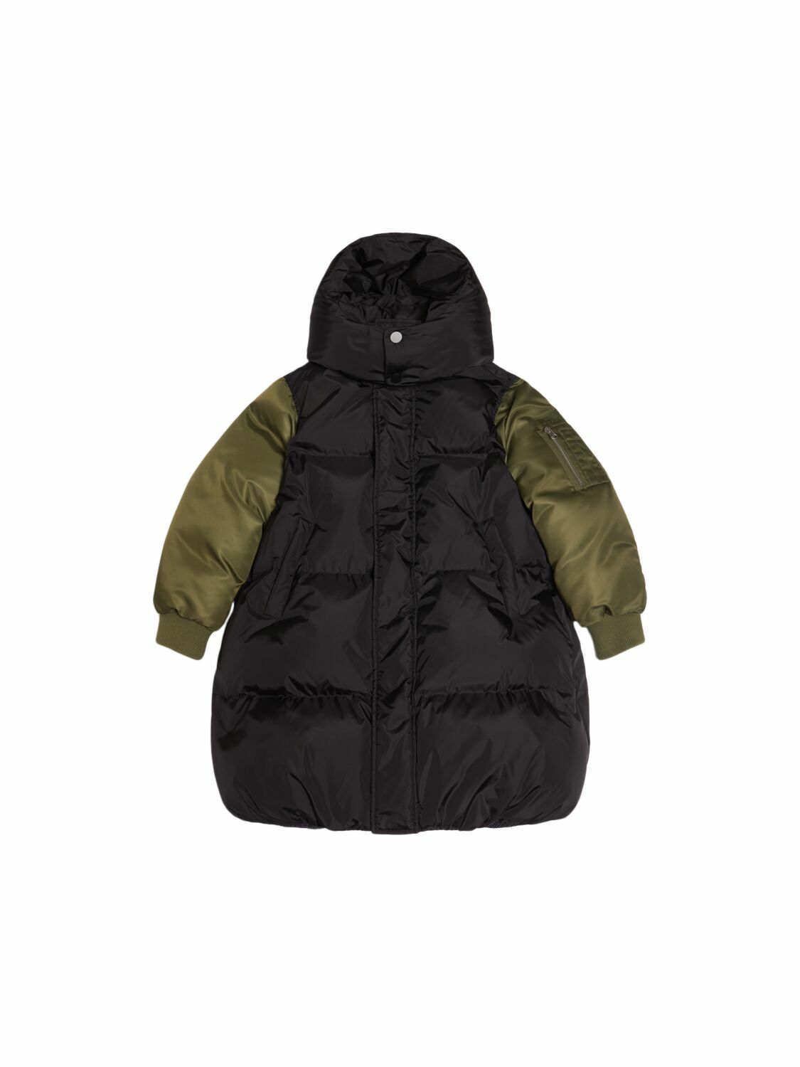 MM6 MAISON MARGIELA Colorblock Nylon Puffer Jacket MM6 Maison Margiela