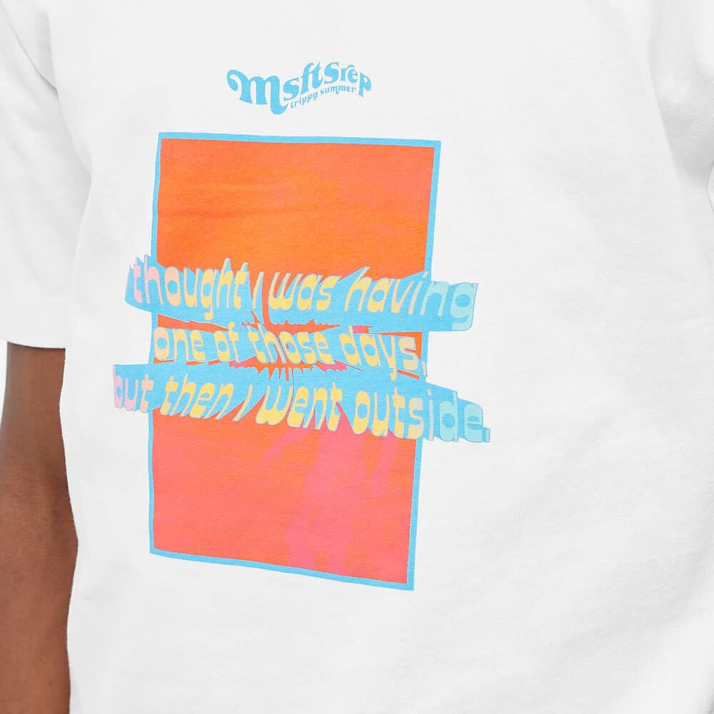 MSFTSrep Men's Evolution T-Shirt in White MSFTSrep