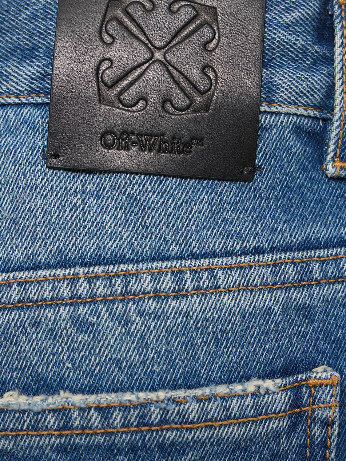 OFF-WHITE - Meteor Denim Jeans Off-White