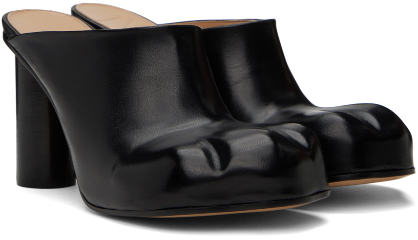 JW Anderson Black Paw Leather Mules JW Anderson