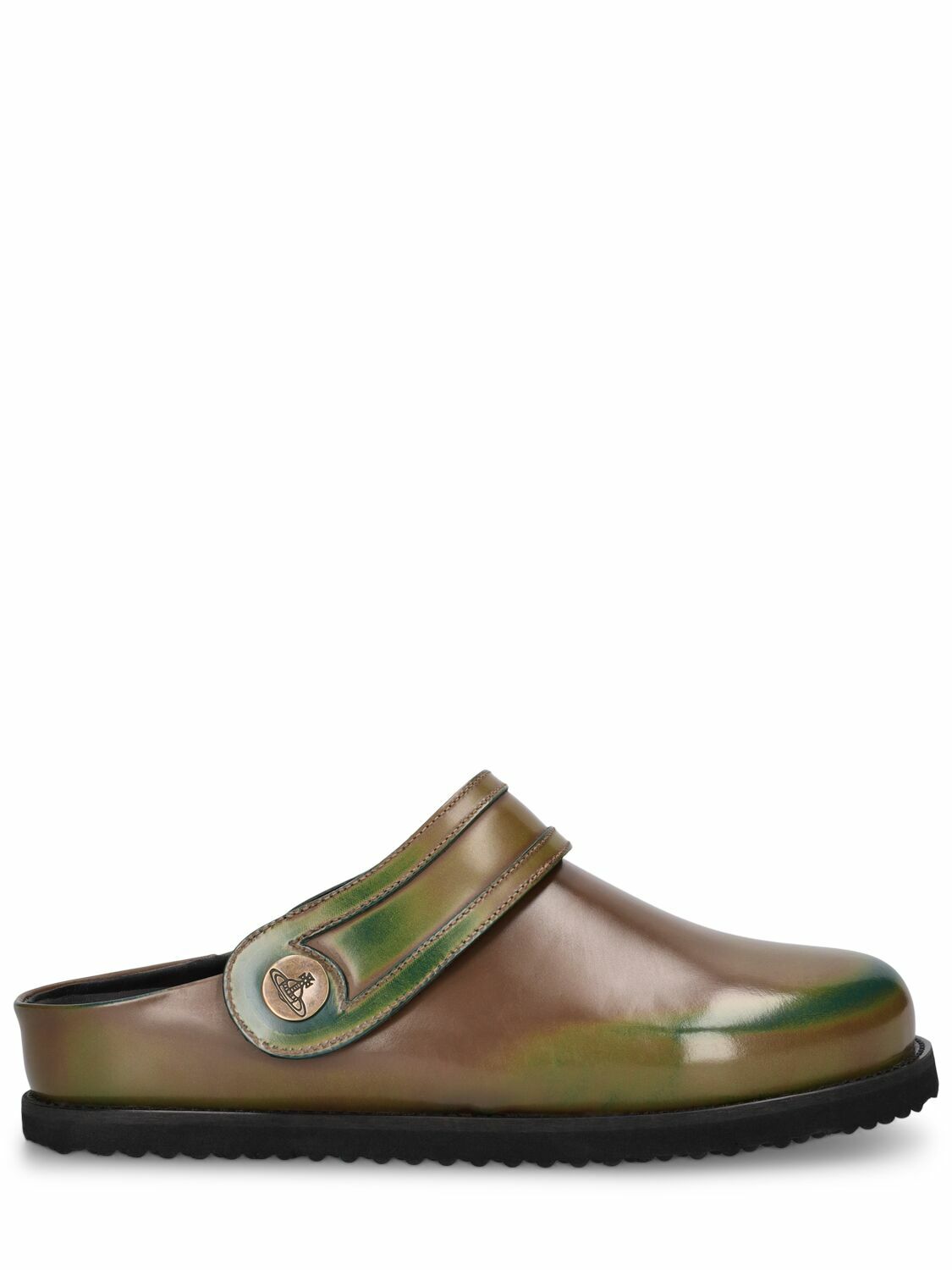 VIVIENNE WESTWOOD Oz Leather Clog Mules Vivienne Westwood