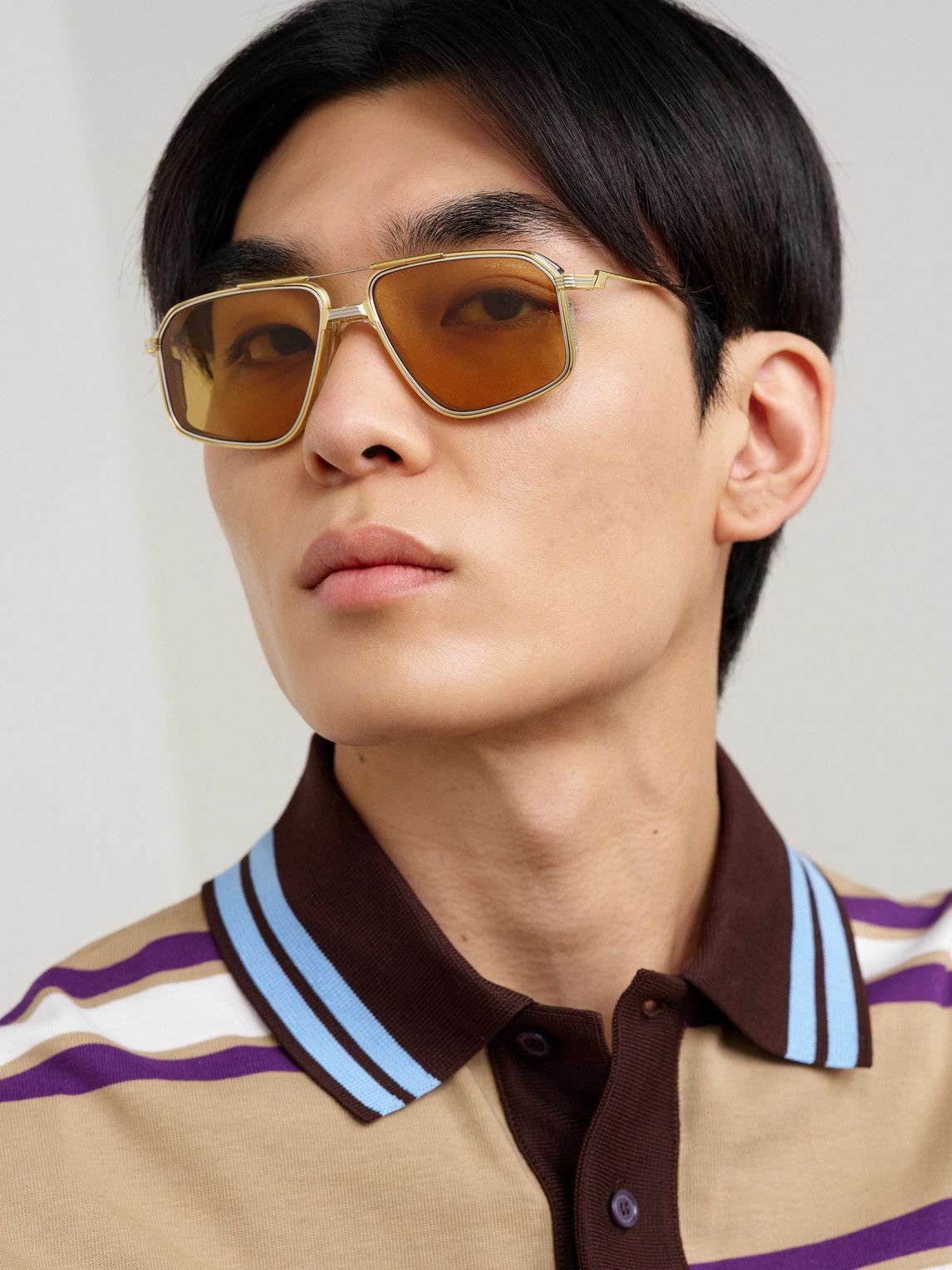 Jacques Marie Mage - Decade Collection Jagger Aviator-Style Beta ...