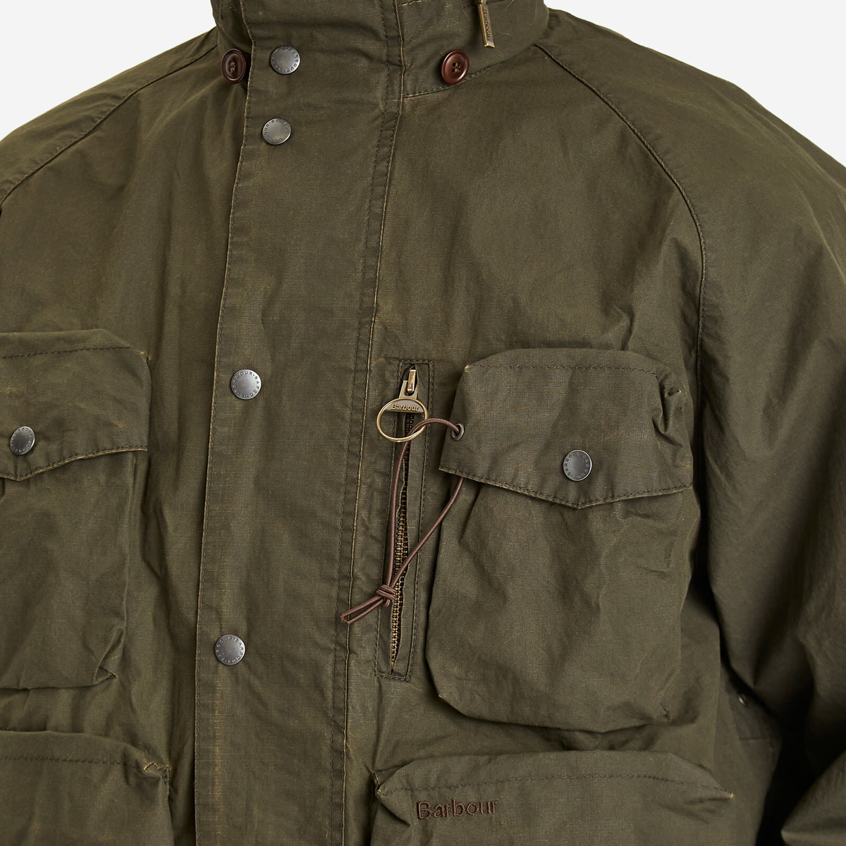 Barbour Men's Heritage+ Westmorland Showerproof Jacket in Pigment Green ...
