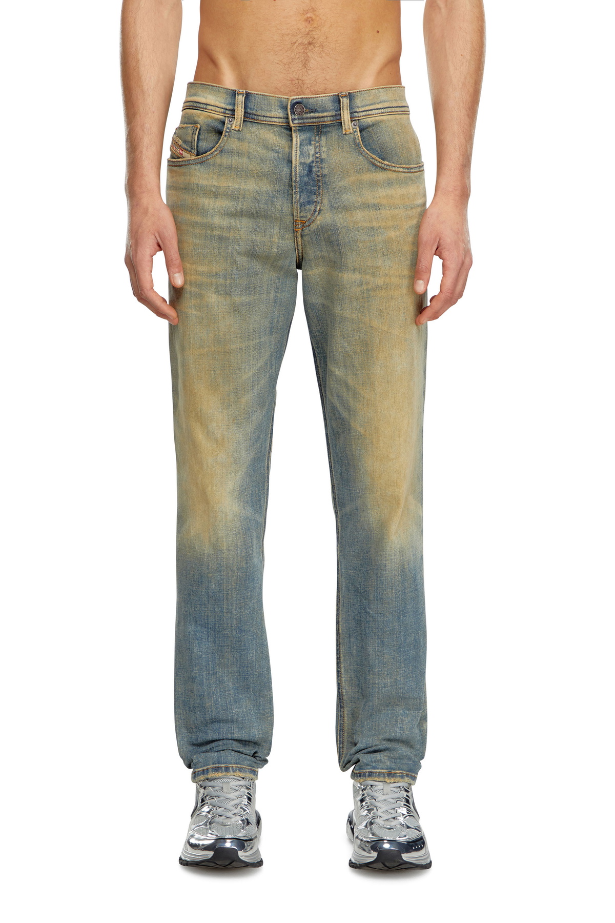 Diesel Regular Jeans - 2023 D-Finitive - Jeans Mens in Blue Diesel
