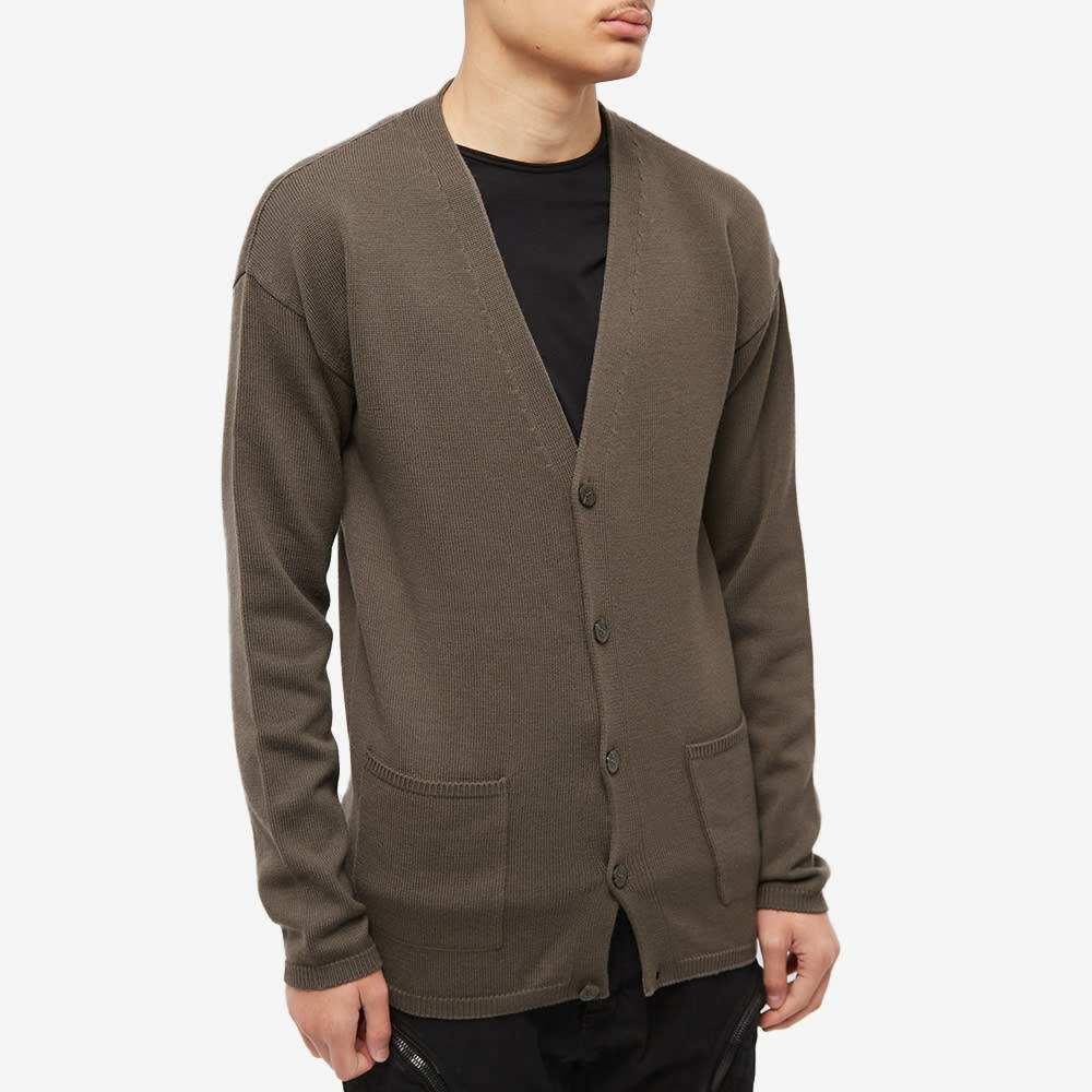 Rick Owens Men's Peter Cardigan in Dust Rick Owens