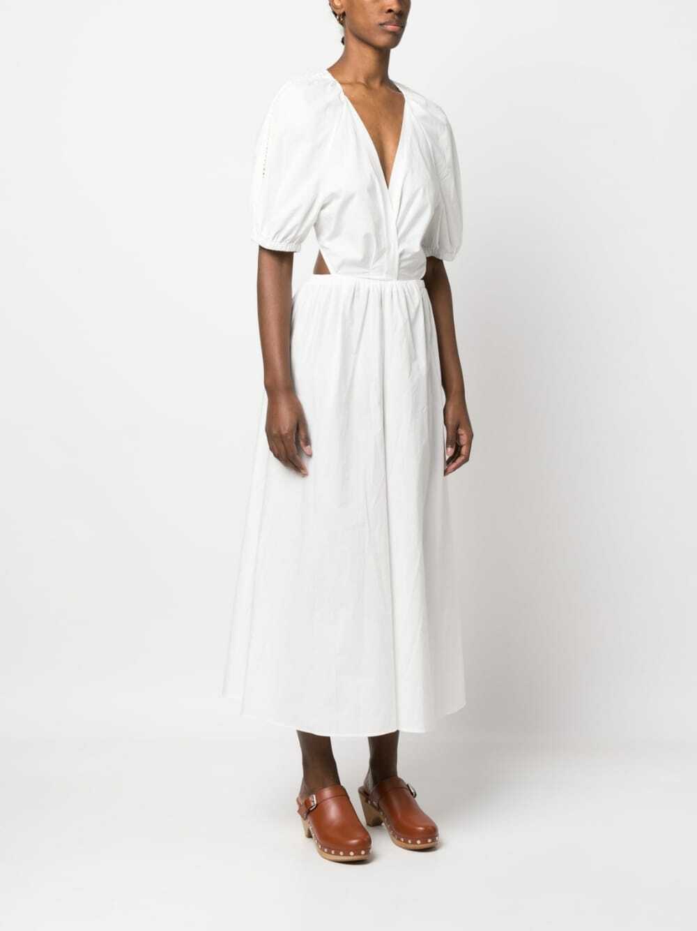 FORTE FORTE - Cotton Popline Cut Out Dress Forte Forte