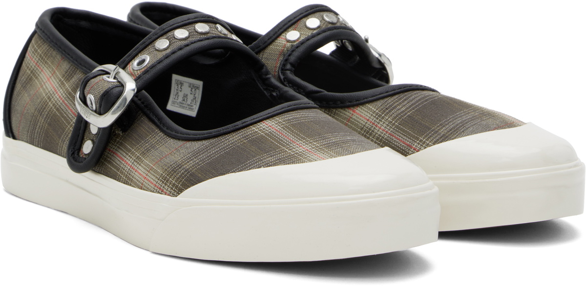 Vans Khaki LX Mary Jane Lo Pro Ballerina Flats Vans