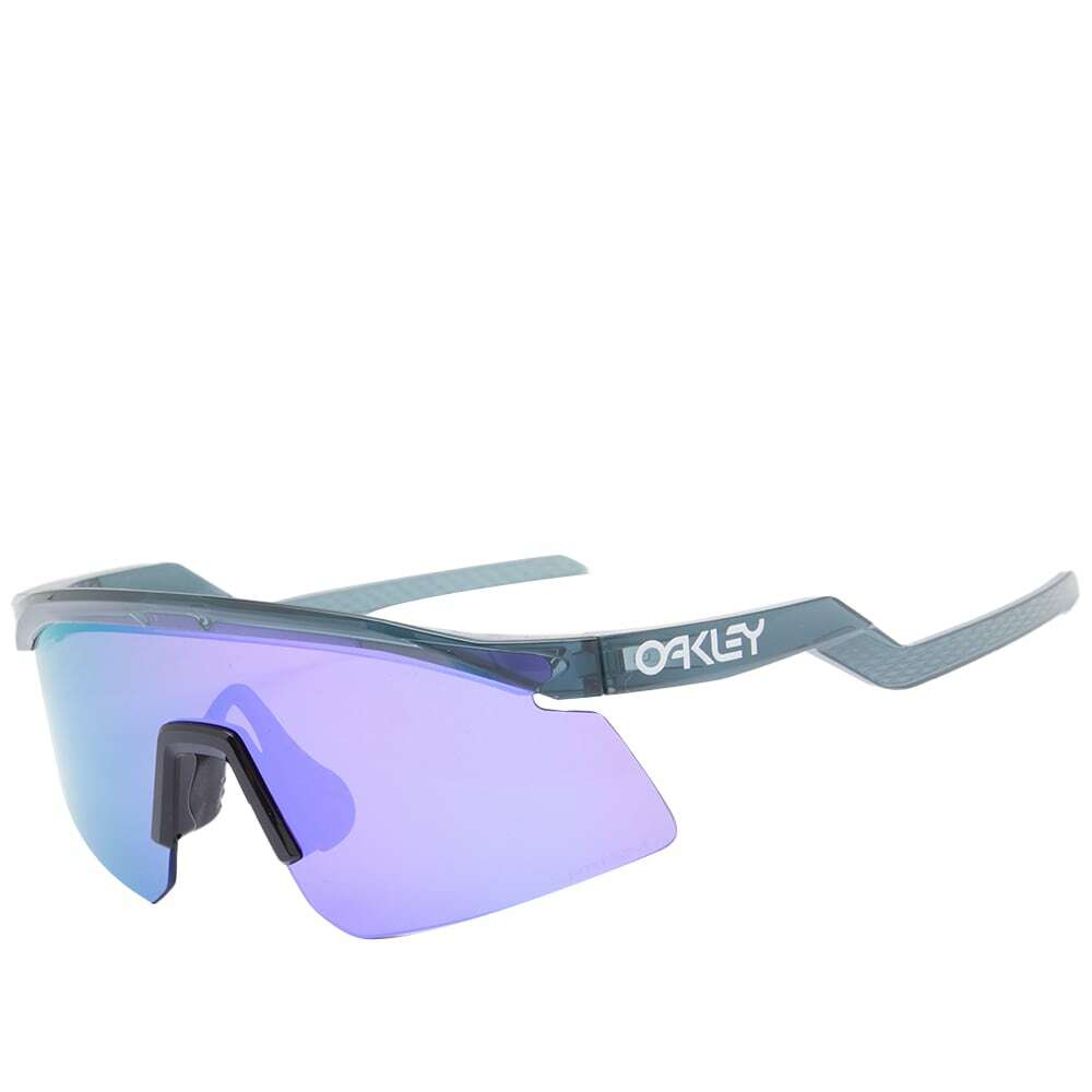 Oakley Men's Hydra Sunglasses in Crystal Black/Prizm Violet Oakley