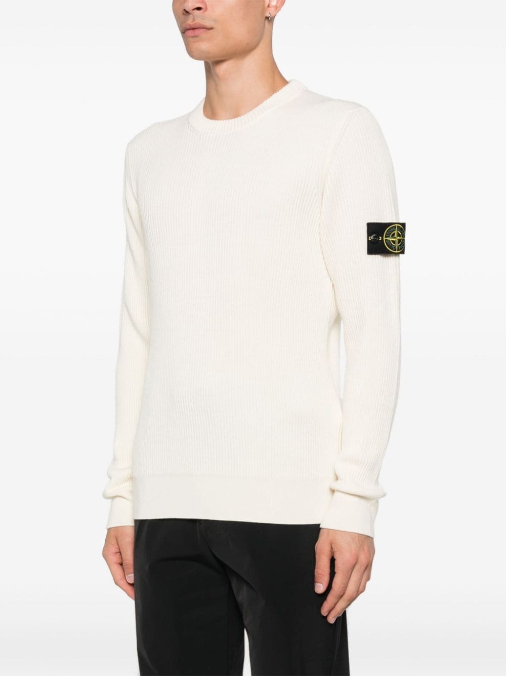 STONE ISLAND - Wool Knitted Sweater Stone Island