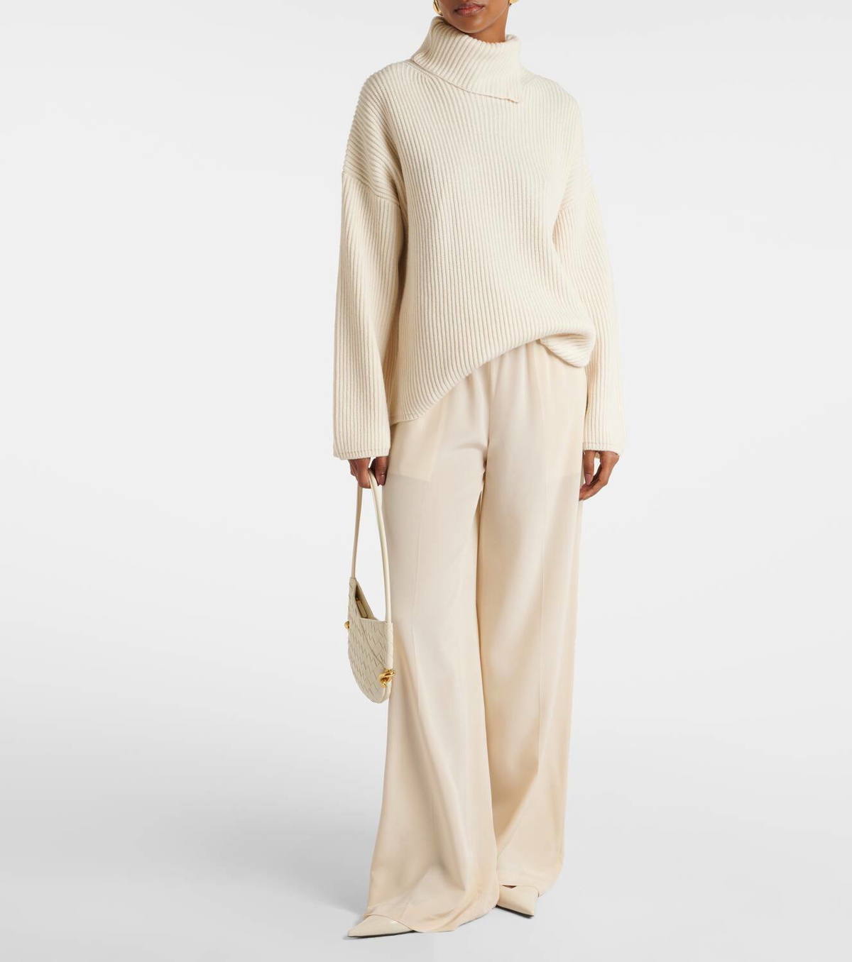 Joseph Wool, cashmere and silk turtleneck sweater Joseph