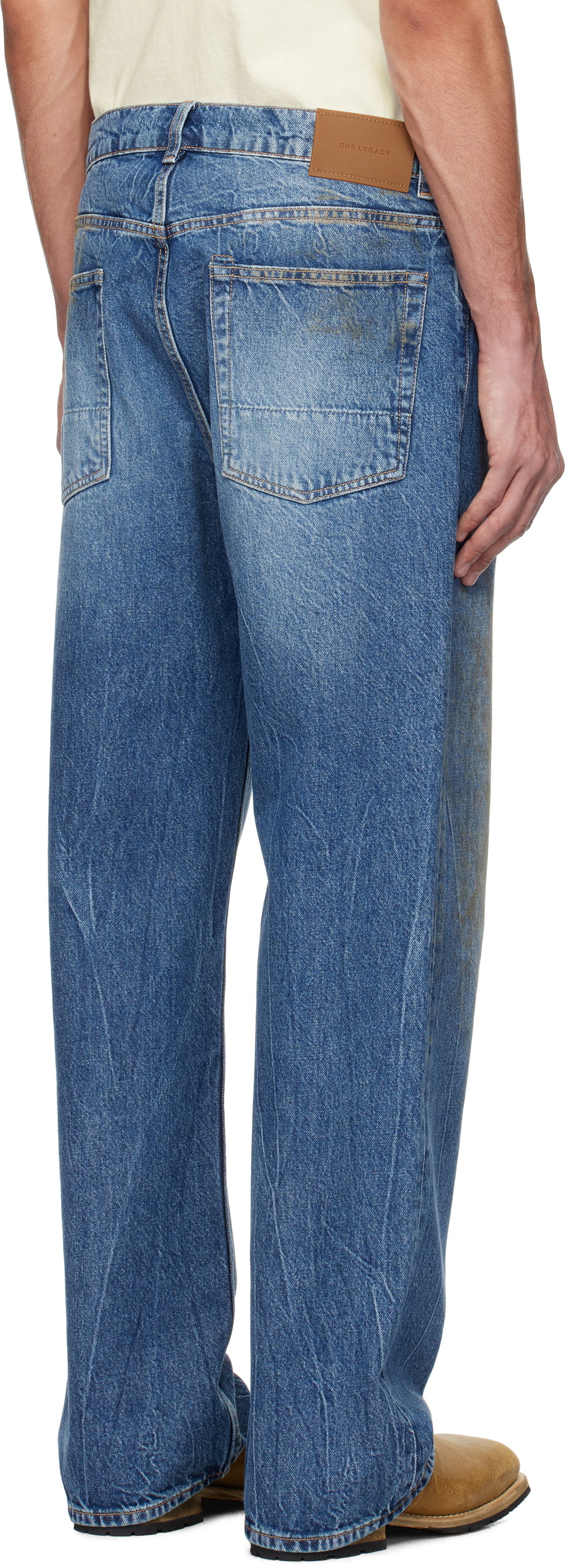 OUR LEGACY Blue Third Cut Jeans Our Legacy