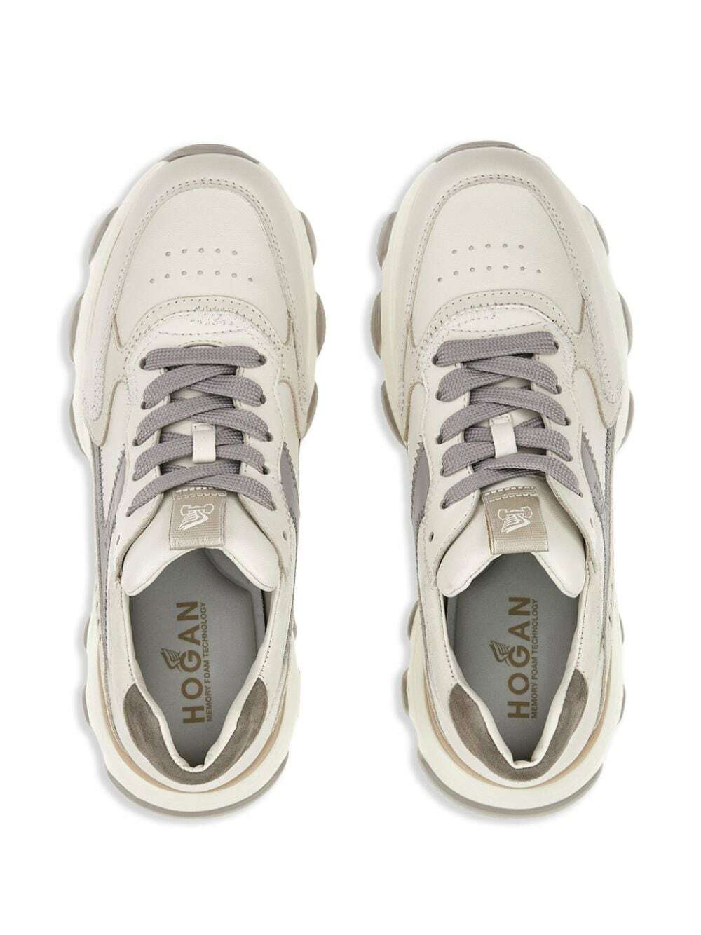 HOGAN - Hyperactive Leather Sneakers Hogan