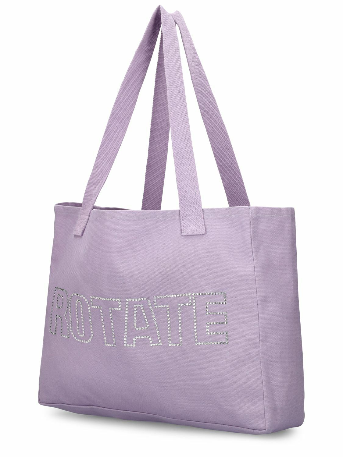 ROTATE - Logo Organic Cotton Canvas Tote Bag ROTATE Birger Christensen